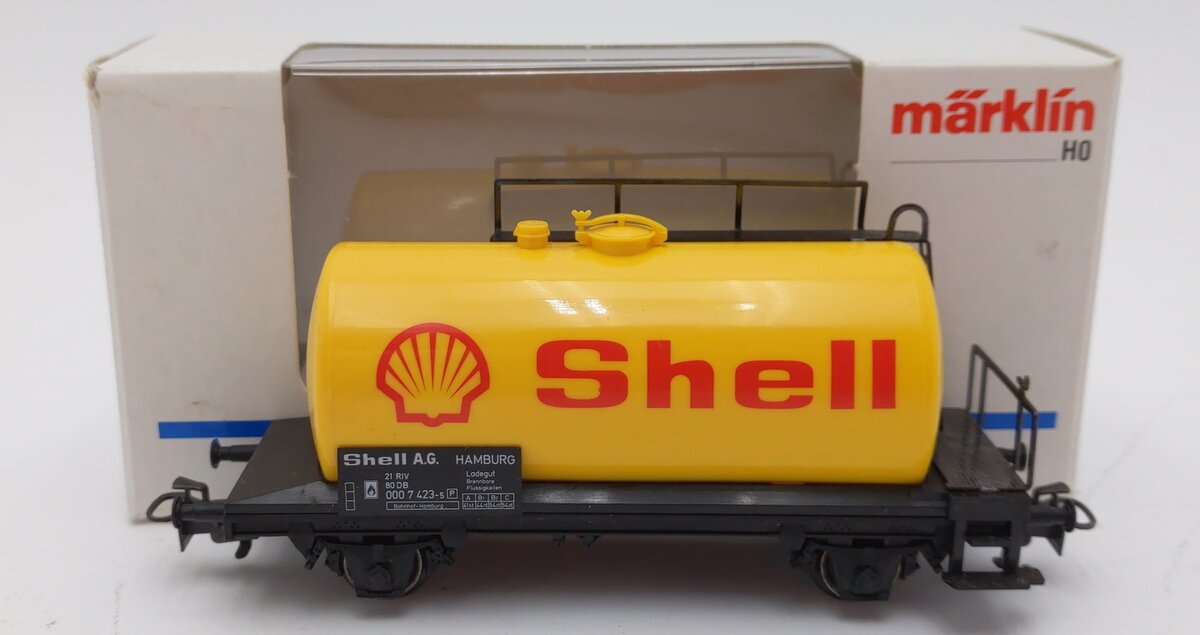 Marklin 4442 HO Scale Shell Tank Car – Trainz