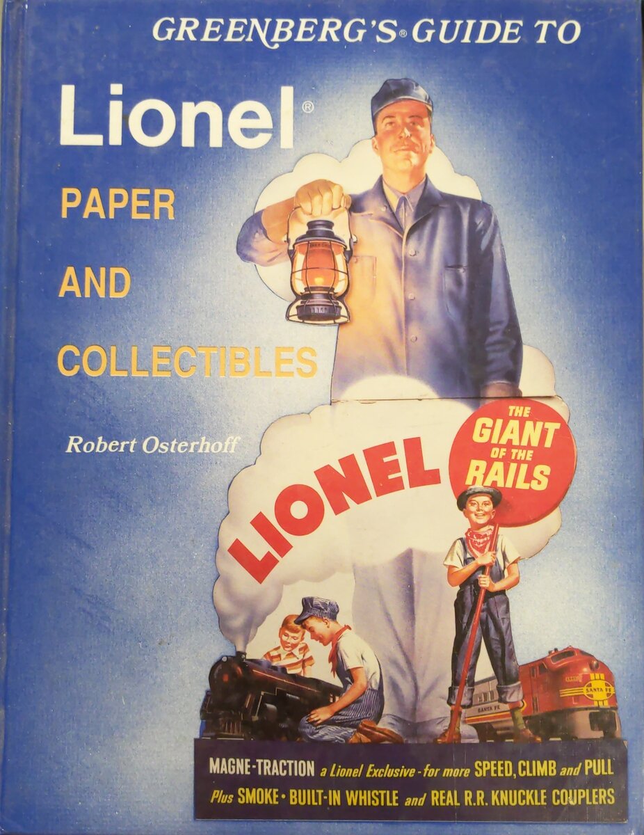 Greenberg's Guide to Lionel Paper and Collectibles Hardcover Book VG ...