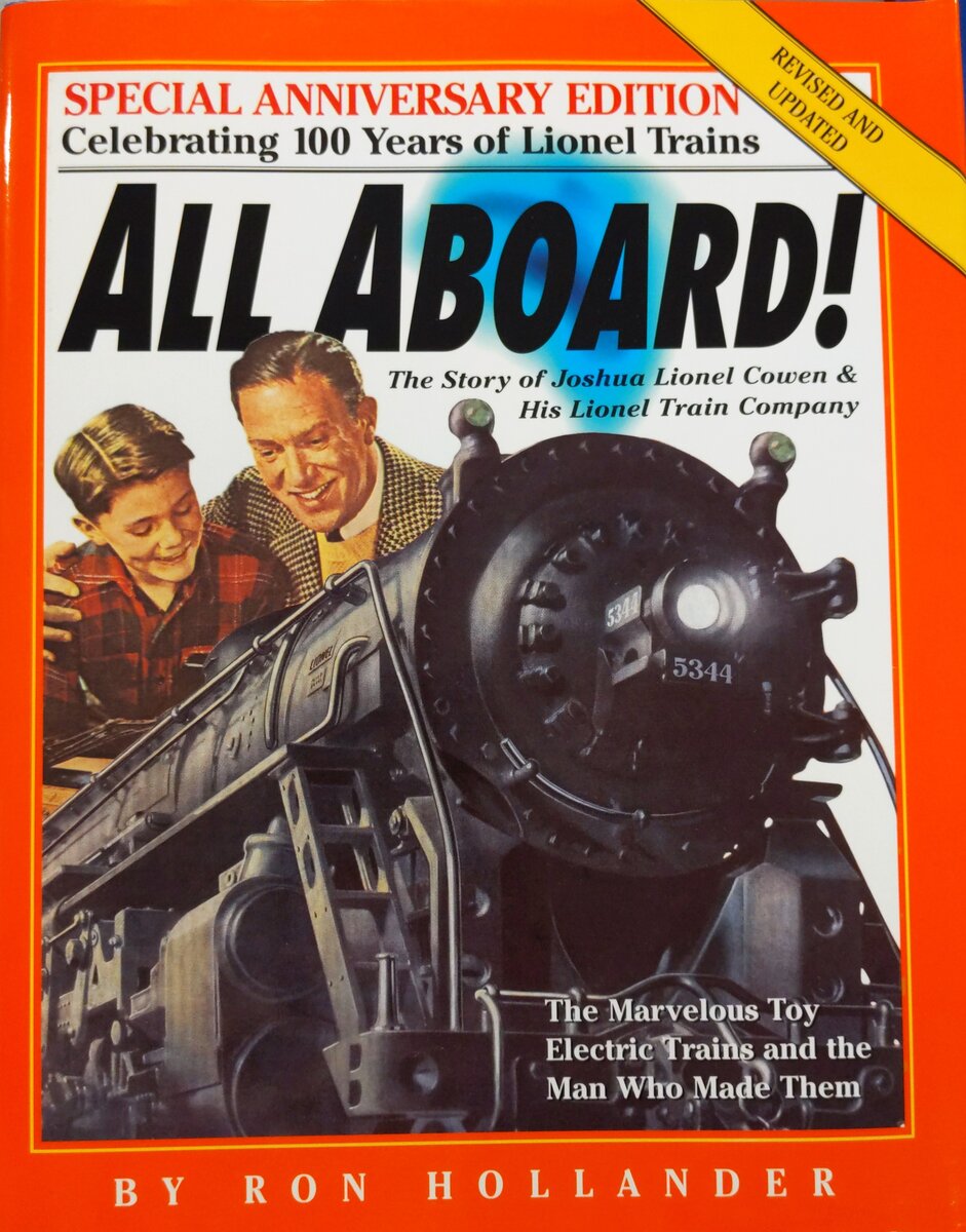 All Aboard! Hardcover Book By Ron Hollander EX – Trainz