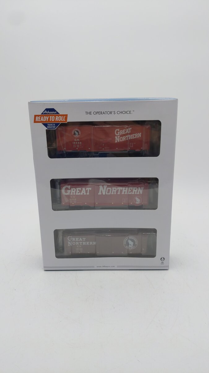 Athearn 73705 HO Scale Great Northern RTR 40' Youngstown Door Box #1 ...