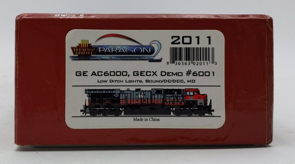 Broadway Limited 2011 HO GE AC6000 GECX Demo Diesel Engine #6001 w/DCC ...