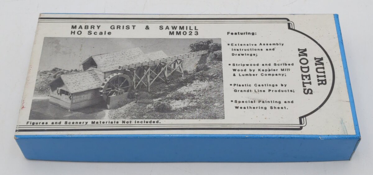 Muir Models MM023 HO Mabry Grist and Sawmill Model Building Kit – Trainz