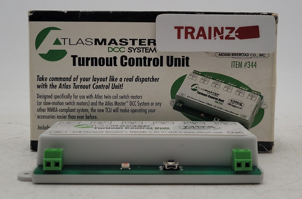 Atlas 344 AtlasMaster DCC Turnout Control Unit – Trainz