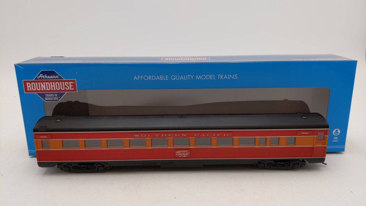 Roundhouse 88024 HO Scale Daylight Southern Pacific Streamline Coach C ...