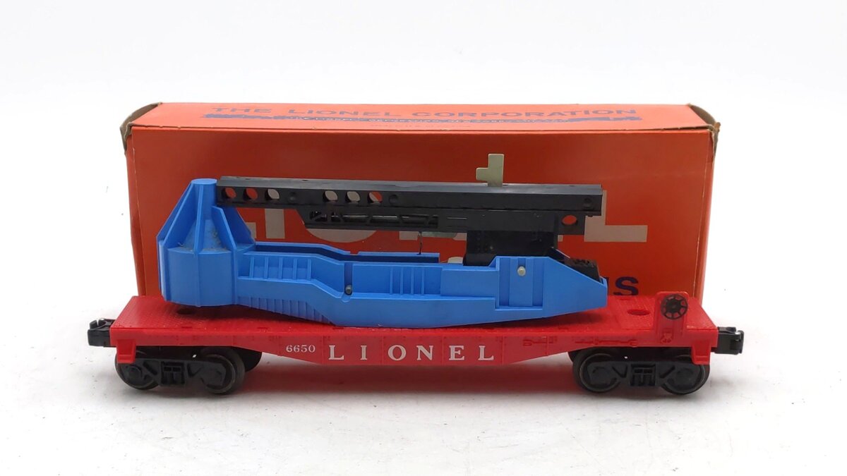 Lionel 6650 Vintage O IRBM Rocket Launcher EX/Box – Trainz