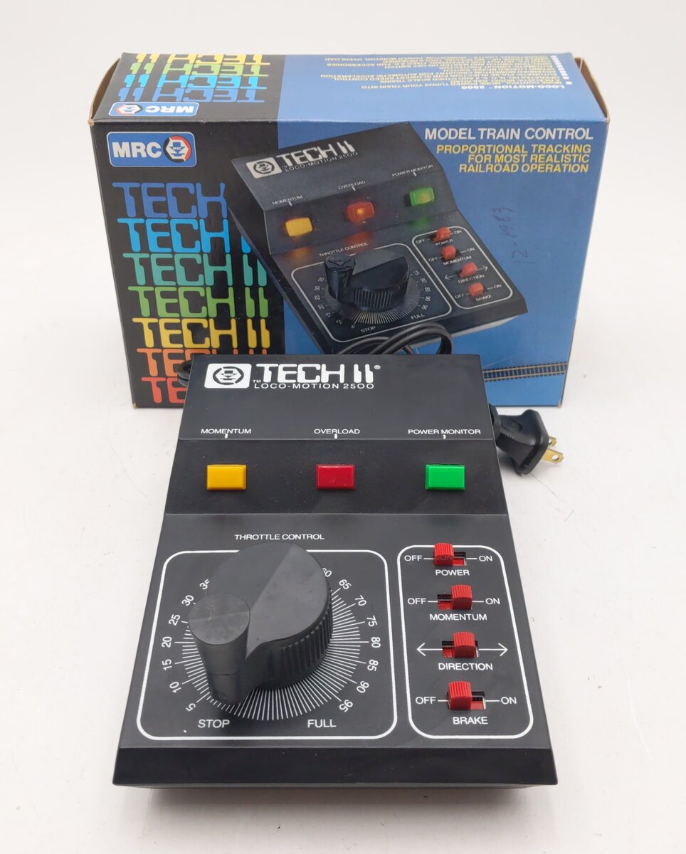 MRC 2500 HO Loco-Motion Tech II Model Train Control EX/Box – Trainz