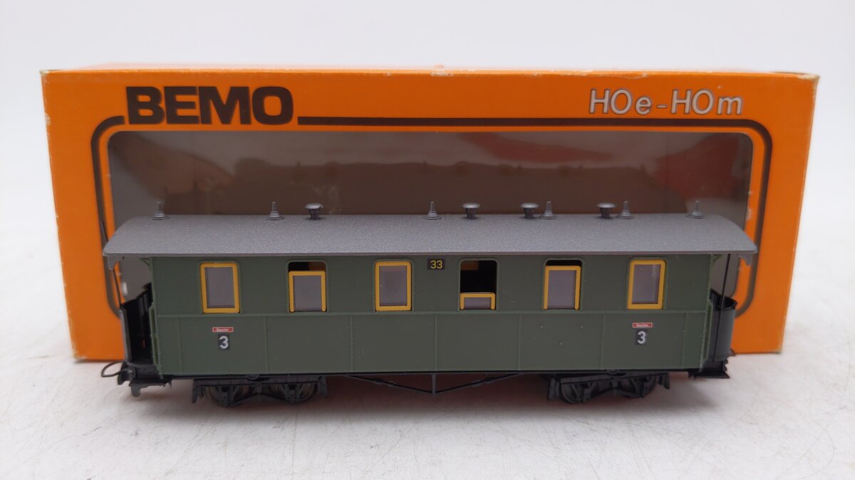 Bemo 3608 HO Passenger Car EX/Box – Trainz
