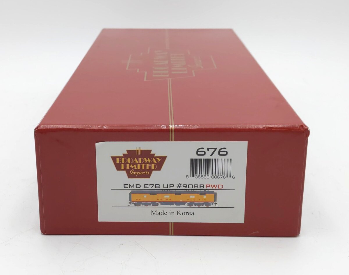 Broadway Limited 676 HO EMD E7B Powered Diesel Locomotive B Unit Chass – Trainz