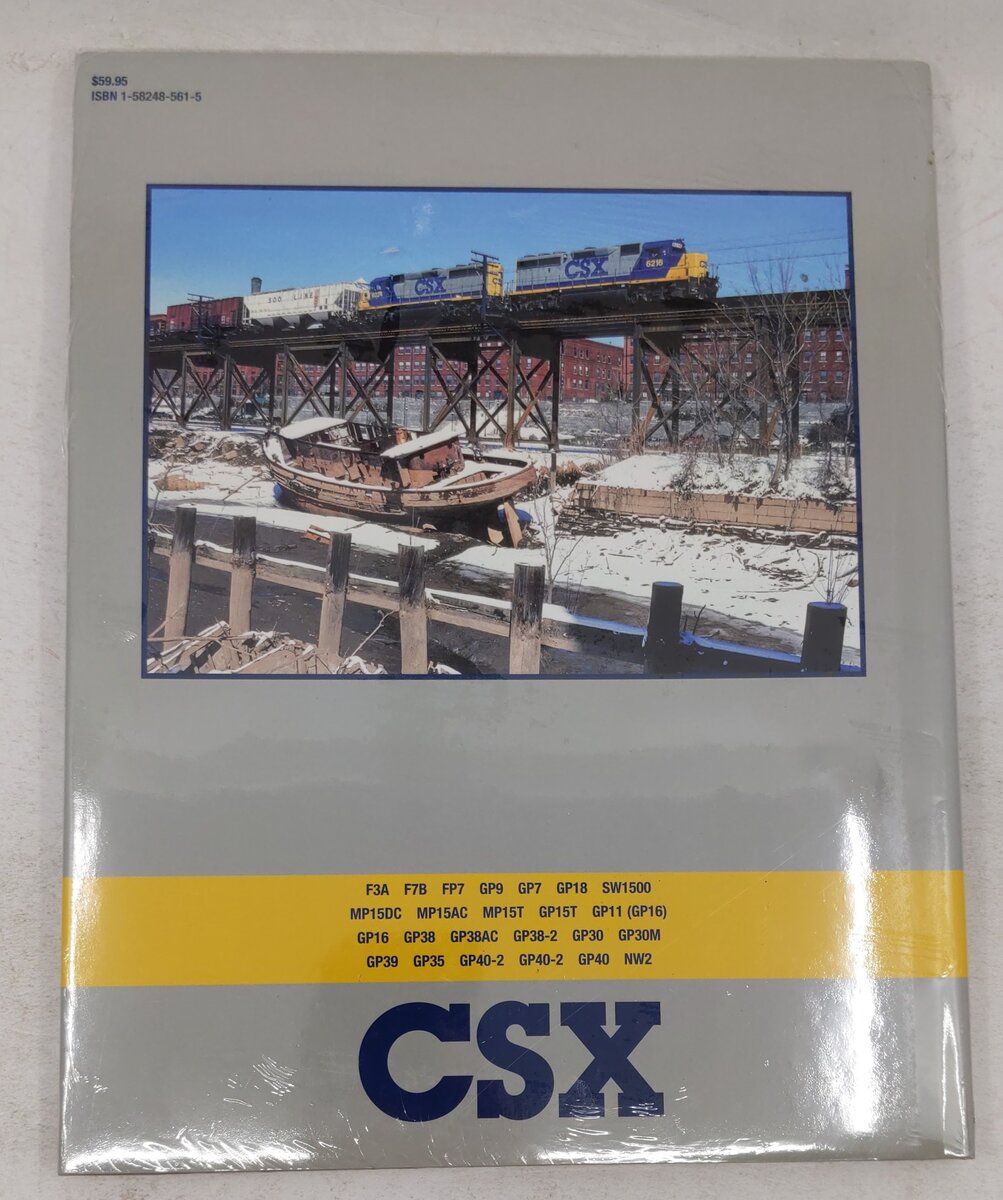 CSX Power In Color Vol,1 Hardcover Book By Kurt Reisweber MT – Trainz
