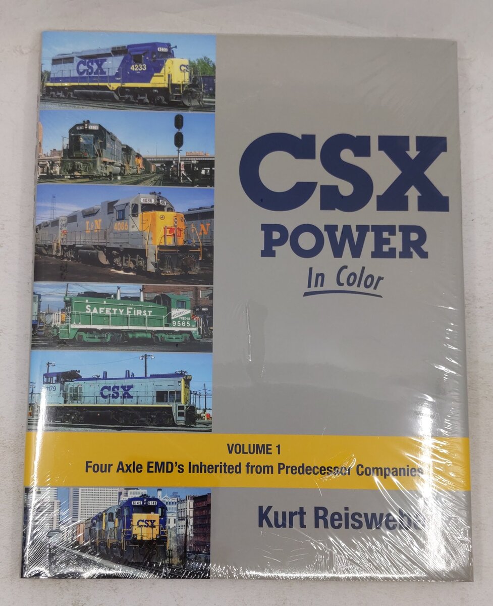 CSX Power In Color Vol,1 Hardcover Book By Kurt Reisweber MT – Trainz