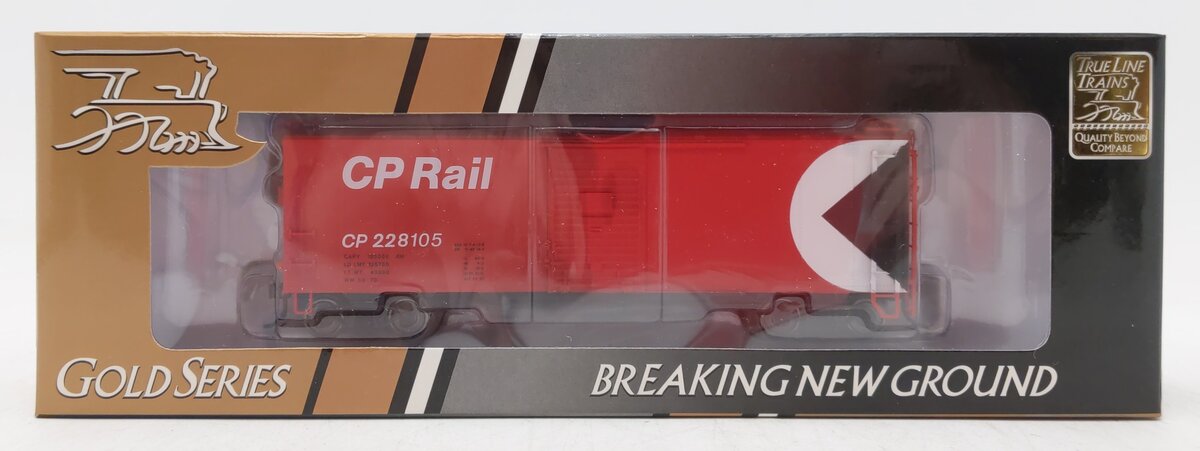 True Line Trains 300110 HO Scale Canadian Pacific Boxcar #228105 MT/Bo ...