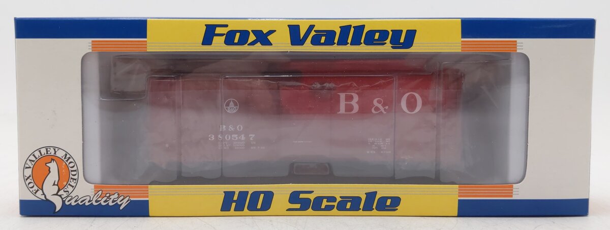 Fox Valley Models FVM30320 HO Scale Baltimore & Ohio Cap Dome Boxcar ...