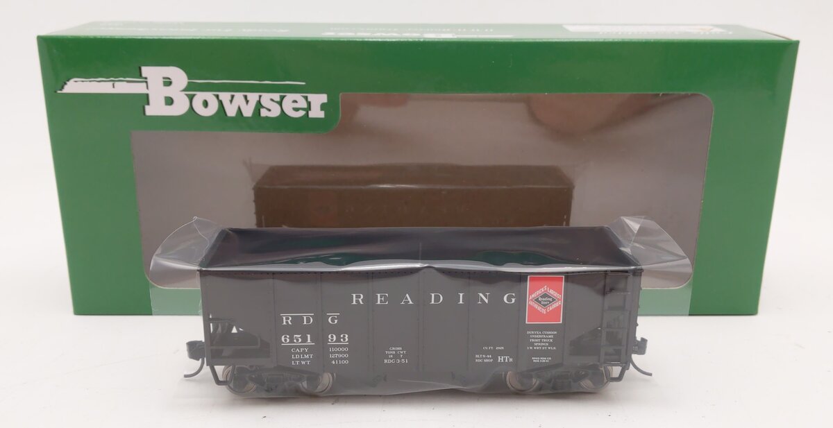 Bowser 43087 HO Reading Anthracite Class HTr 55 Ton Fishbelly Hopper C ...