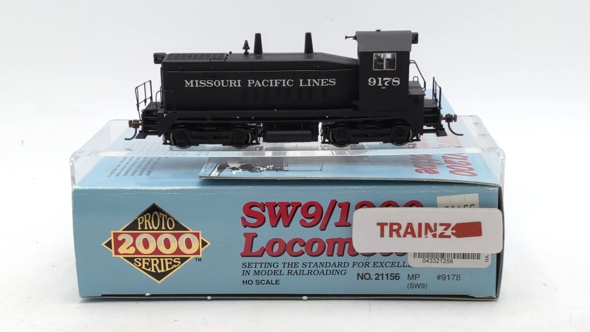 Proto 2000 21156 HO Scale Missouri Pacific EMD SW9 Diesel Switcher #91 ...
