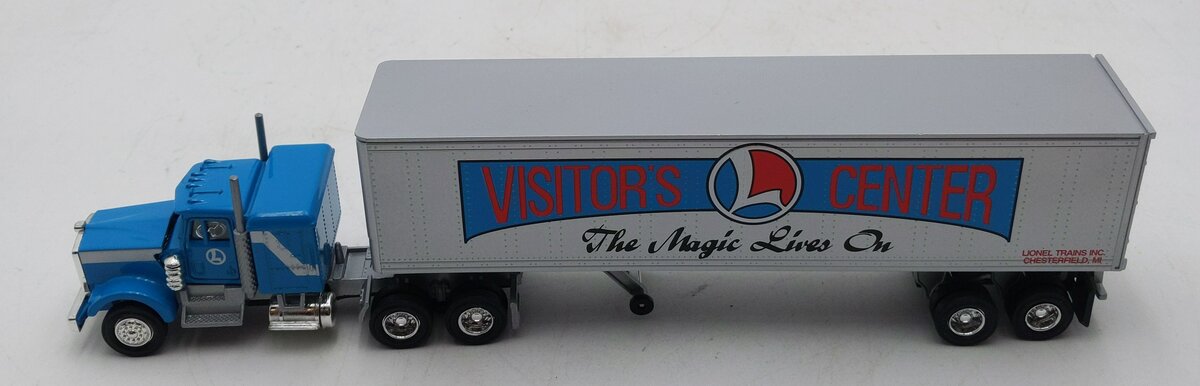 Lionel 6-12860 O Gauge Visitor Center Tractor W/ Trailer LN – Trainz