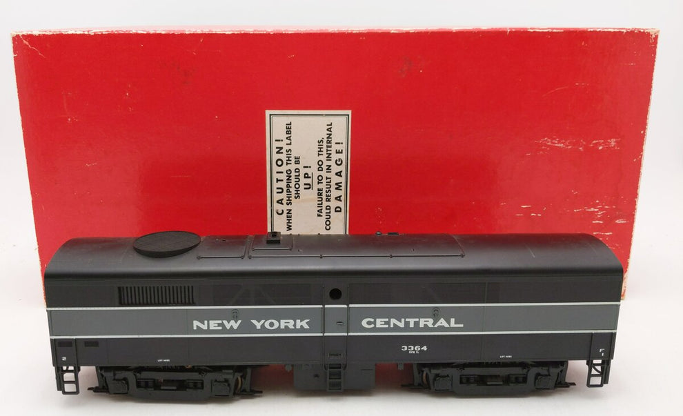 Weaver O Scale NYC FA-2 B Unit Diesel Locomotive #3364 [2 Rail] EX/Box ...