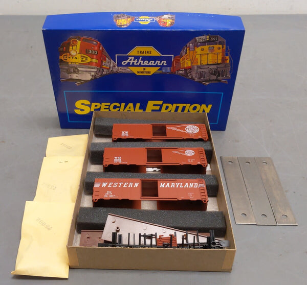 Athearn 2310 HO Western Maryland Special Edition 40' Boxcar Kit (Set o – Trainz