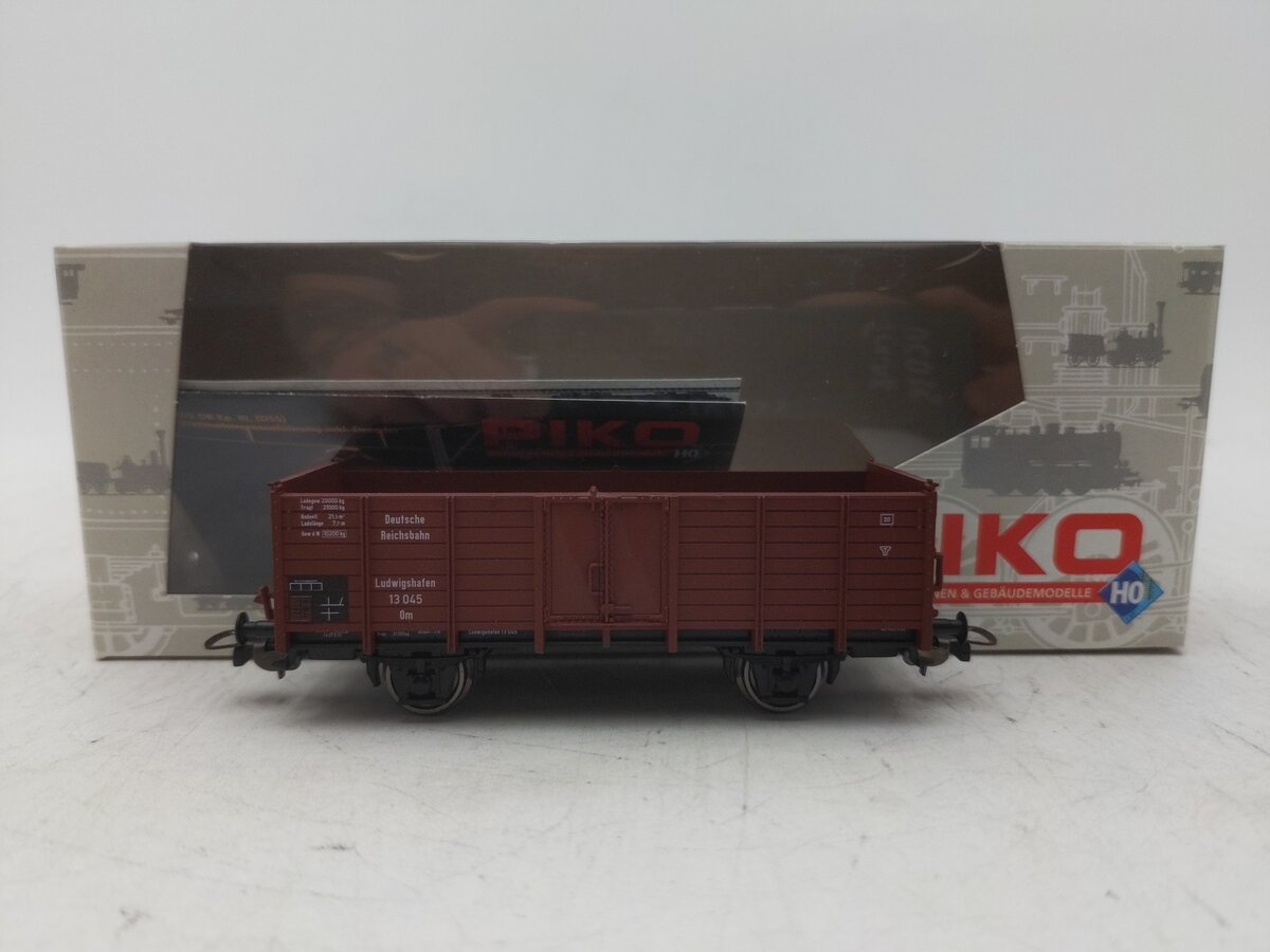 Piko 54147 HO German Imperial Railway Gondola #13045 EX/Box – Trainz