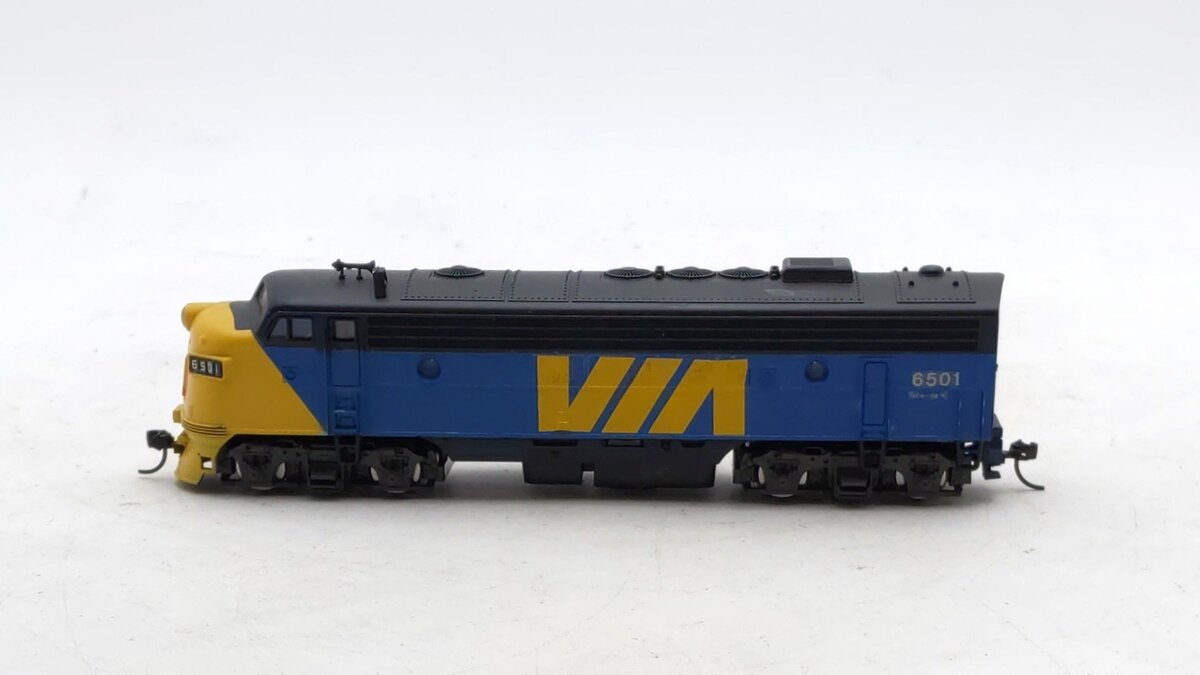 HO Scale Via Rail Canada GMD FP9A Diesel Locomotive #6501 Custom – Trainz