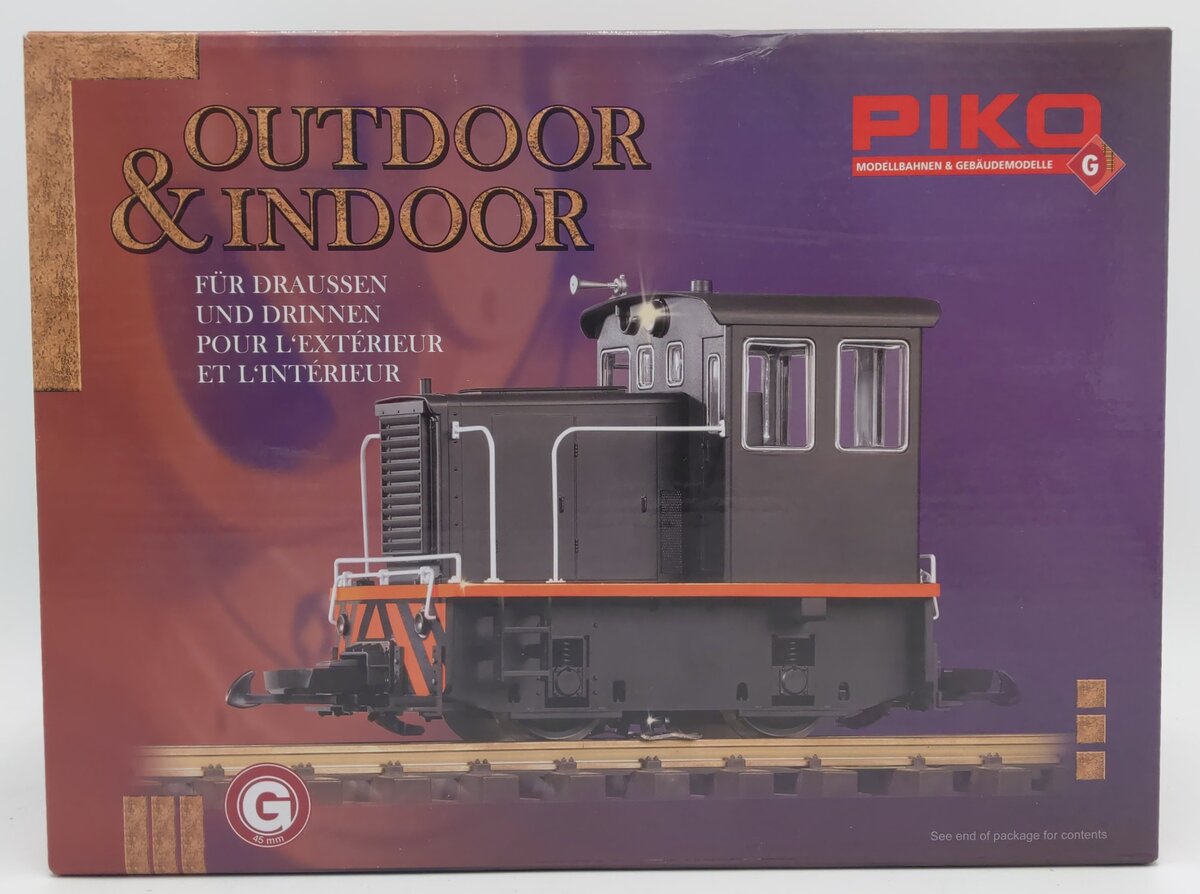 Piko 30110 G Scale Southern Pacific Black Widow 25-Ton Diesel Switcher ...
