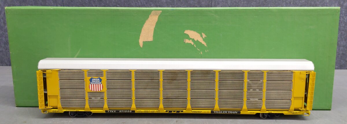 Overland 0026 O Scale BRASS Union Pacific Tri-Level Auto Rack (2-Rail ...