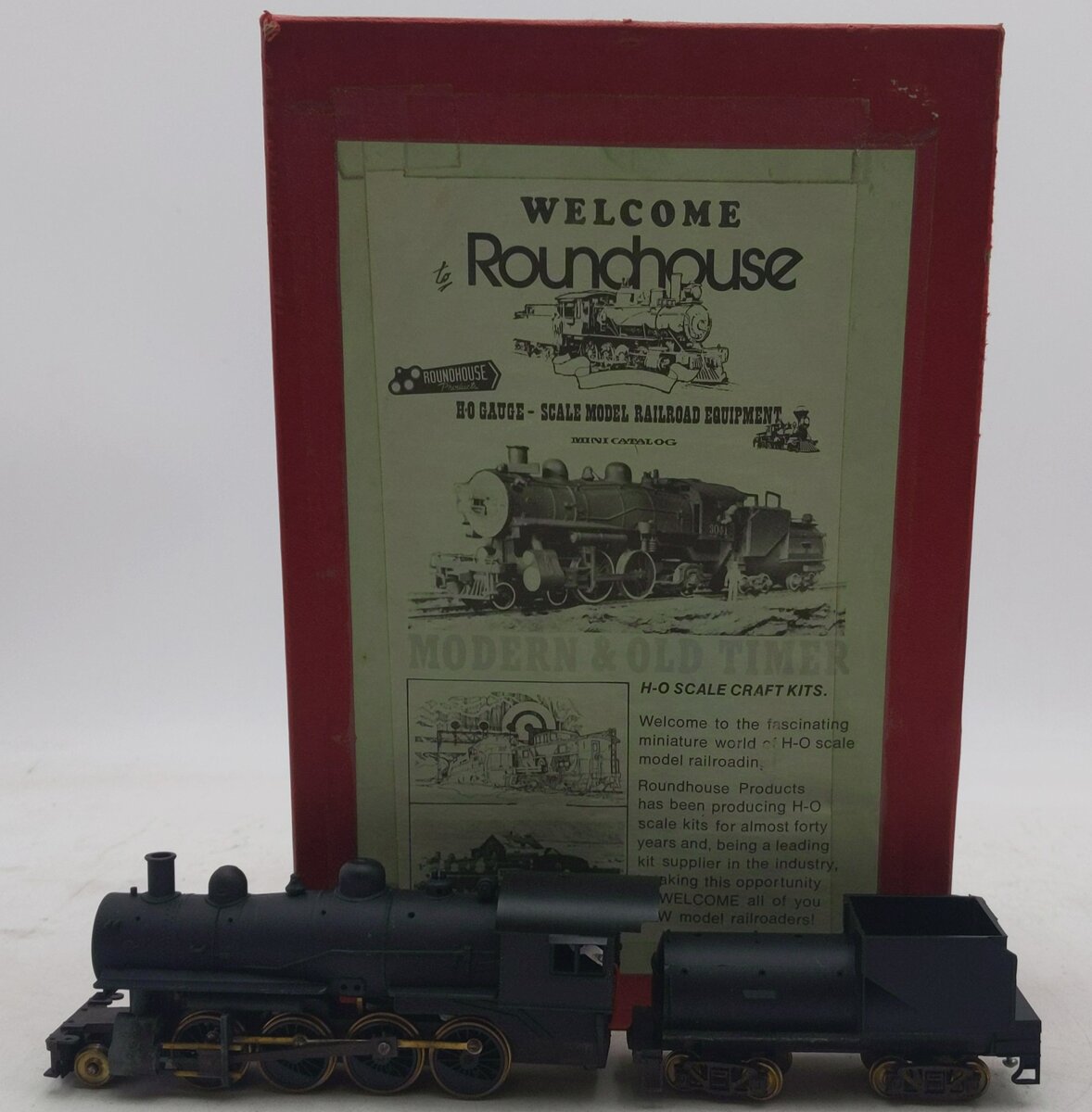 Roundhouse HO 2-8-0 CONSOLIDATION Kit 11-L Series Steam Locomotive & T ...