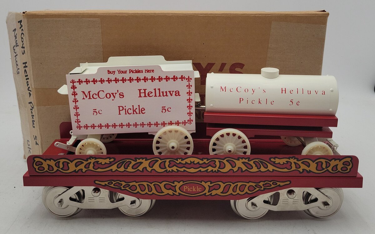 McCoy Standard Gauge Helluva Pickle /and Ticket Stand with Pickle Flat ...