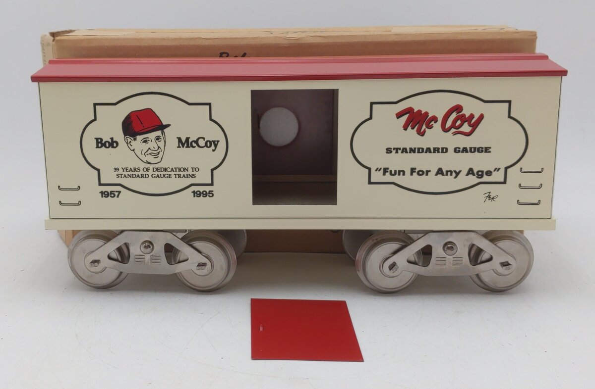 McCoy 1957 Standard Gauge Bob McCoy Reefer Car EX/Box – Trainz