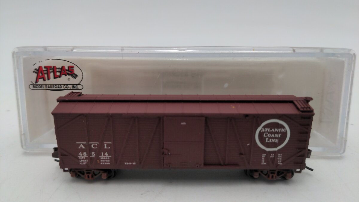 Atlas 50001246 N Atlantic Coast Line USRA Single-Sheathed Wood Boxcar ...