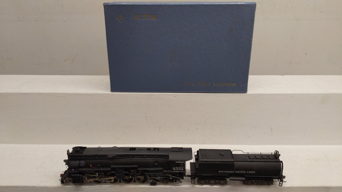 KTM Scale Models HO Scale Southern Pacific CUSTOM BRASS Steam Locomoti ...