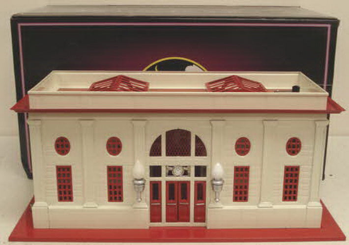 MTH 10-1070 Standard Gauge White and Red Double Passenger Station #116 ...