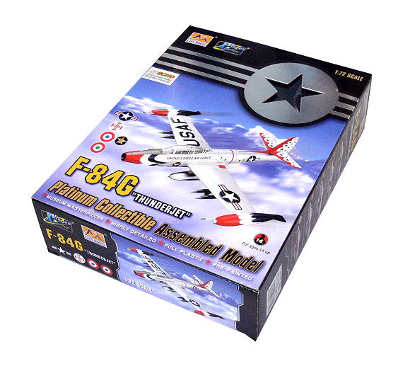 Easy Models 36800 1:72 Platinum Collectible F-84G Thunderjet Diecast M ...