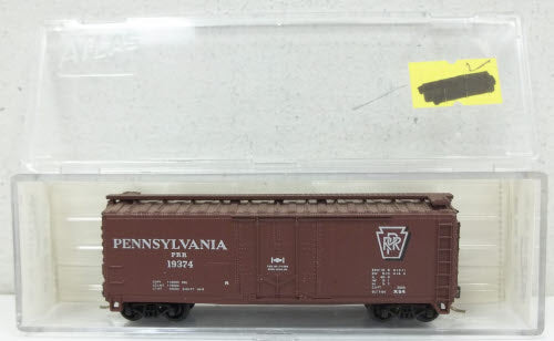 Atlas 3321 N Scale Pennsylvania #19374 40' Boxcar – Trainz
