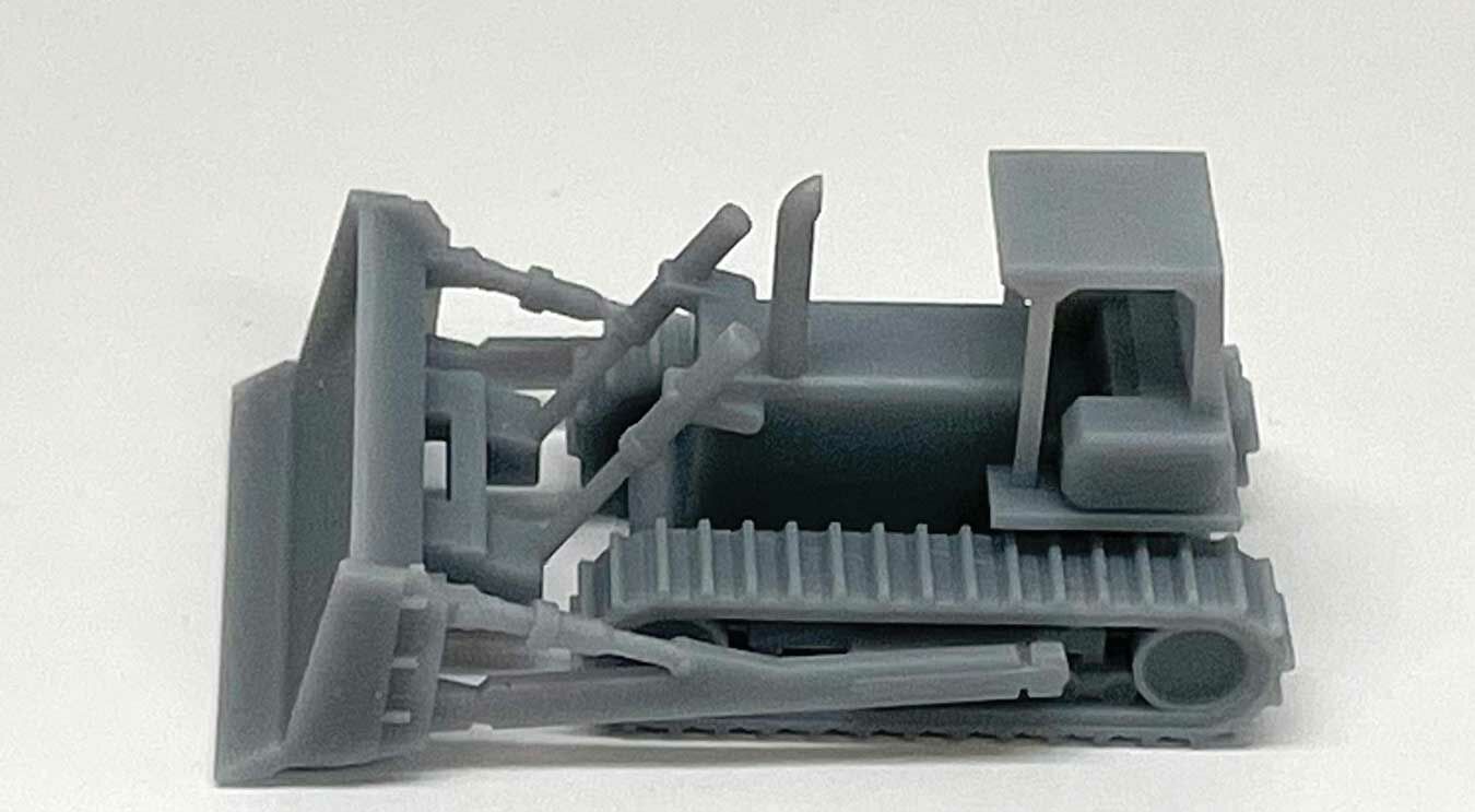 Phoenix Precision Models 30010 N Medium Bulldozer 3D Printed Resin Kit ...