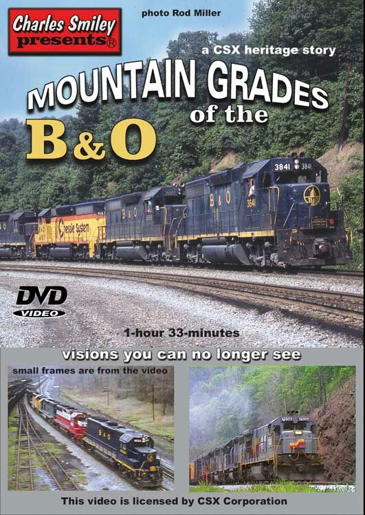 Charles Smiley Videos 136 Mountain Grades of the B&O DVD – Trainz
