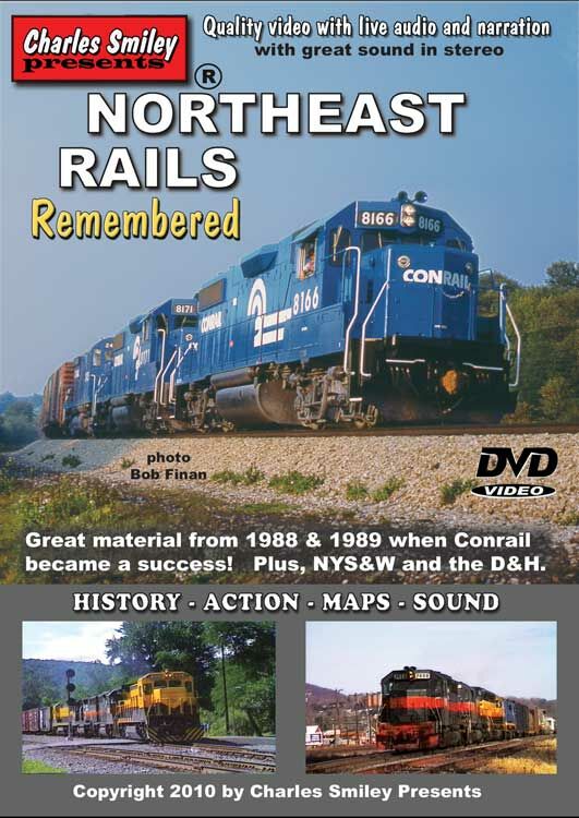 Charles Smiley Videos 135 Northeast Rails Remembered DVD – Trainz