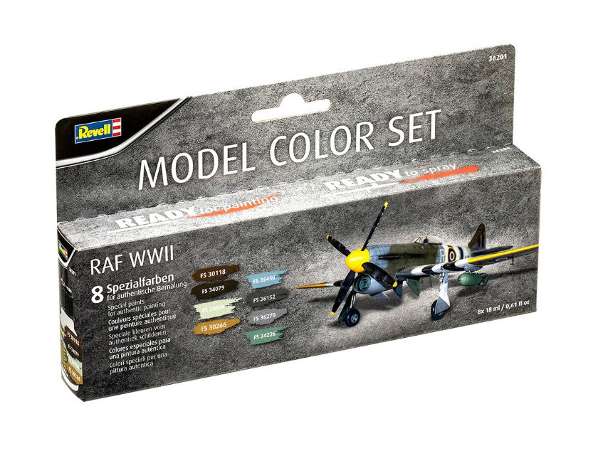 Revell of Germany 36201 RAF WWII Model Color Acrylic Paint (Set of 8 ...