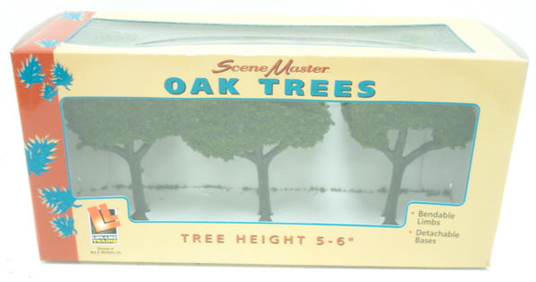 Life Like 433-1982 SceneMaster Oak Trees 5-6" (Pack of 3) – Trainz