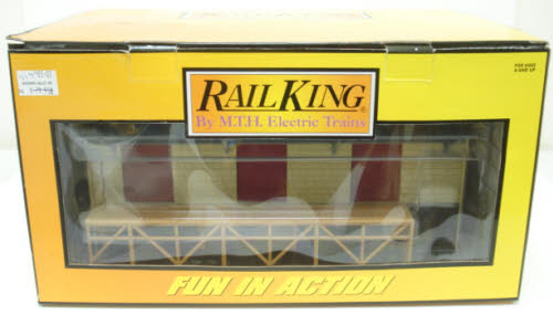 Lionel 6-9860 O Gauge Gold Medal Flour Billboard Reefer Car EX – Trainz