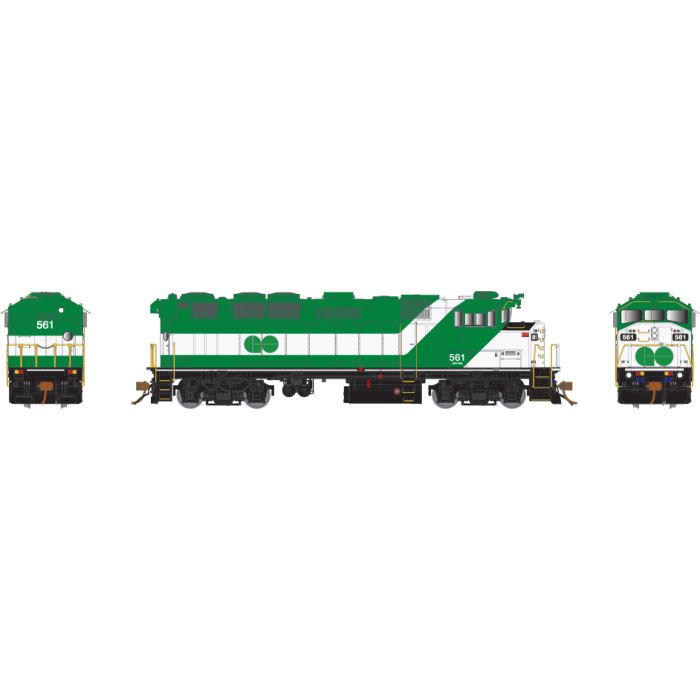 Rapido Trains 019005 HO GO Transit F59PH Diesel Locomotive Standard DC ...