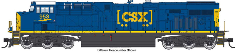 Walthers 910-10204 HO CSX GE ES44AC GEVO Diesel Locomotive Standard DC ...