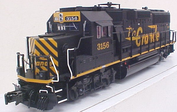 Atlas 1255 O Gauge Rio Grande Unpowered GP-60 Diesel Locomotive #3156 ...