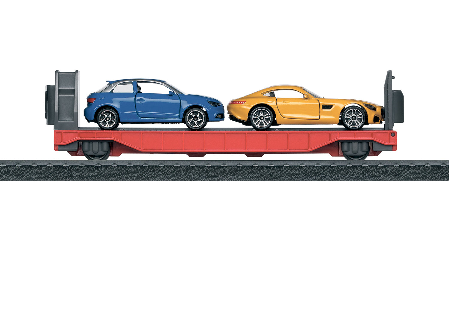 Marklin 44110 HO My World Auto Transport Freight Car – Trainz