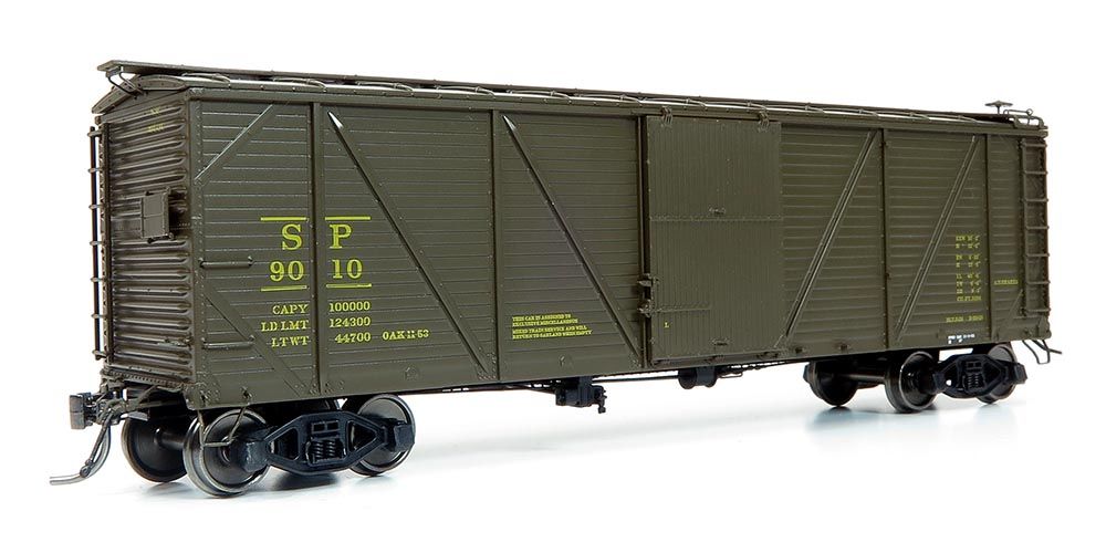 Rapido Trains 171005 HO SP B-50-15 Passenger Boxcar - As Built w/Vikin ...