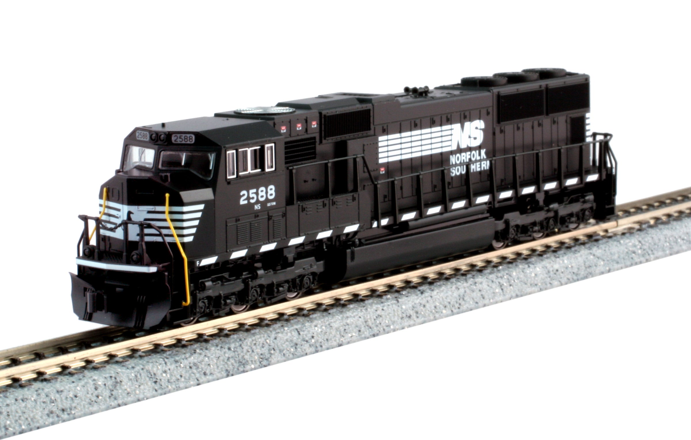 Kato 176-7606 N Norfolk Southern Flat Radiator EMD SD70M Diesel Locomo – Trainz