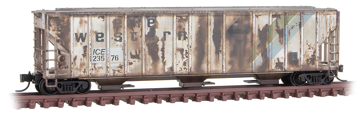 Micro-Trains 09944210 N Iowa Chicago and Eastern 3-Bay Covered Hopper ...