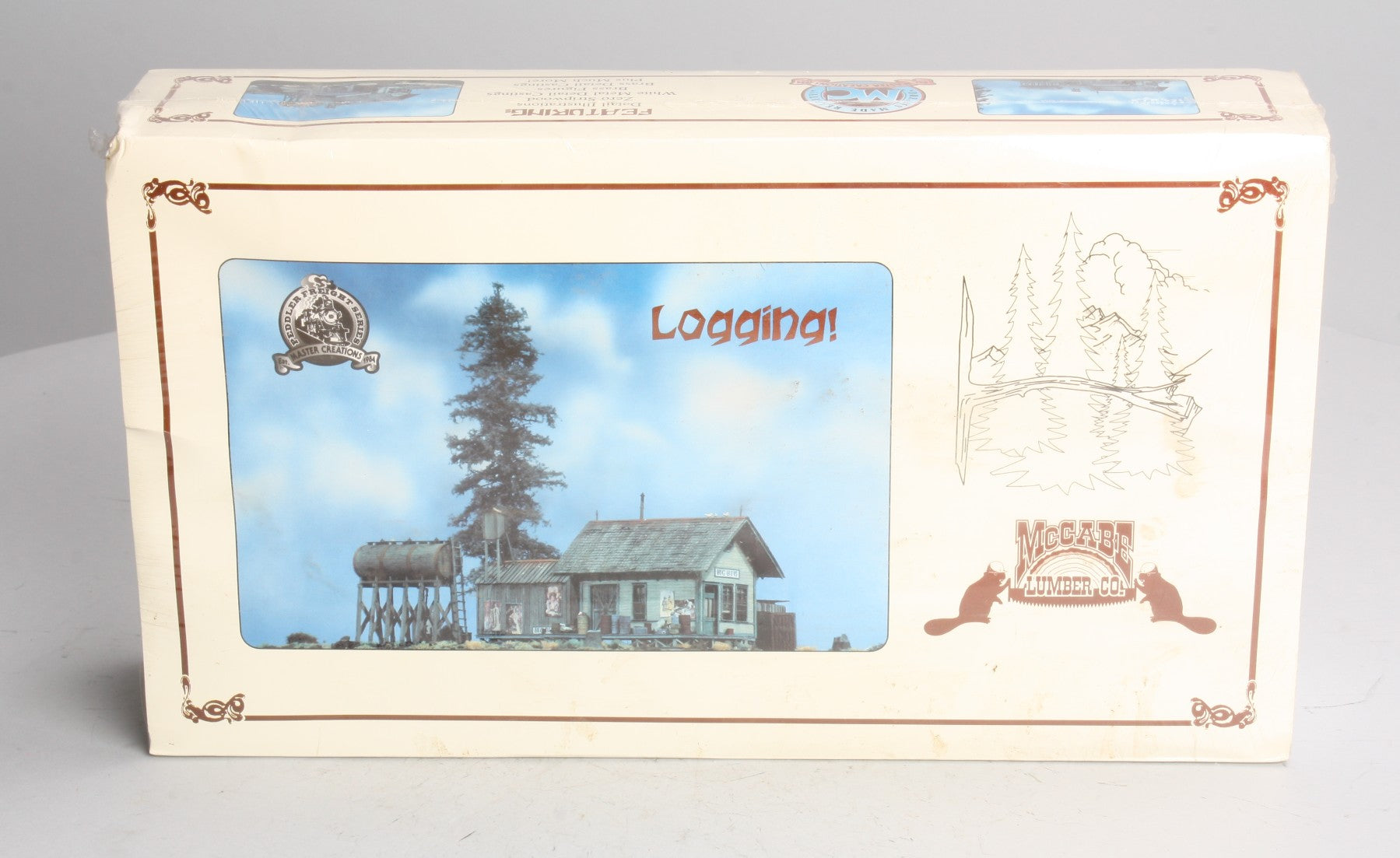 Master Creations 210 HO Scale McCabe's Engine Service Facility Kit – Trainz