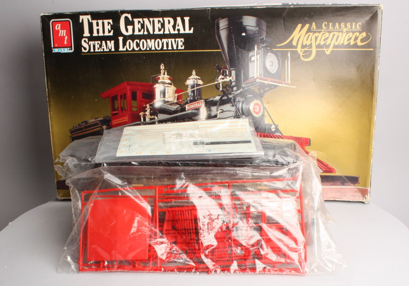 AMT 8124 1:25 Scale "The General" Steam Locomotive Kit – Trainz