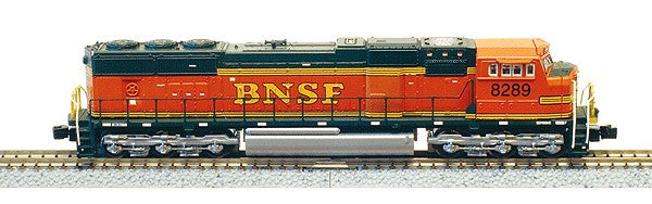 American Z-Line 6106-2 Z BNSF Heritage II Pumpkin SD75I Diesel Locomot ...