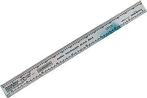 Mascot 711 12" Scale Model Railroad Ruler – Trainz